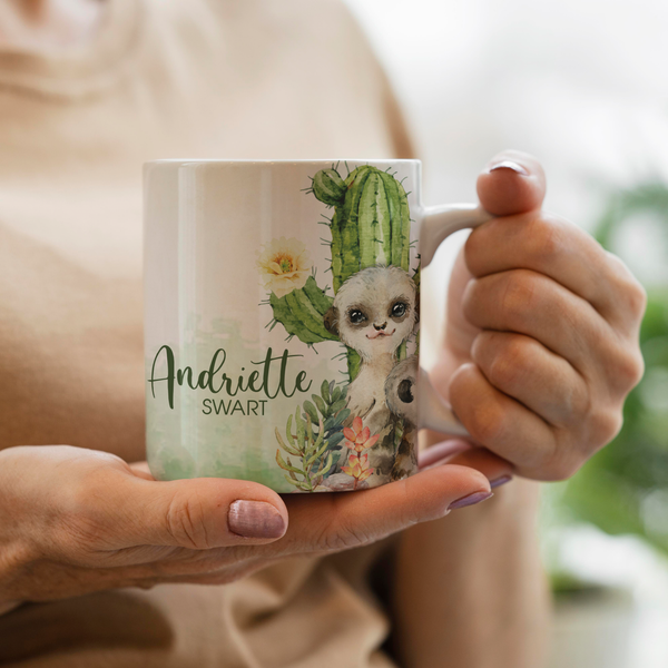 MEERKAT MUG – Lady Lea's Creative Co.