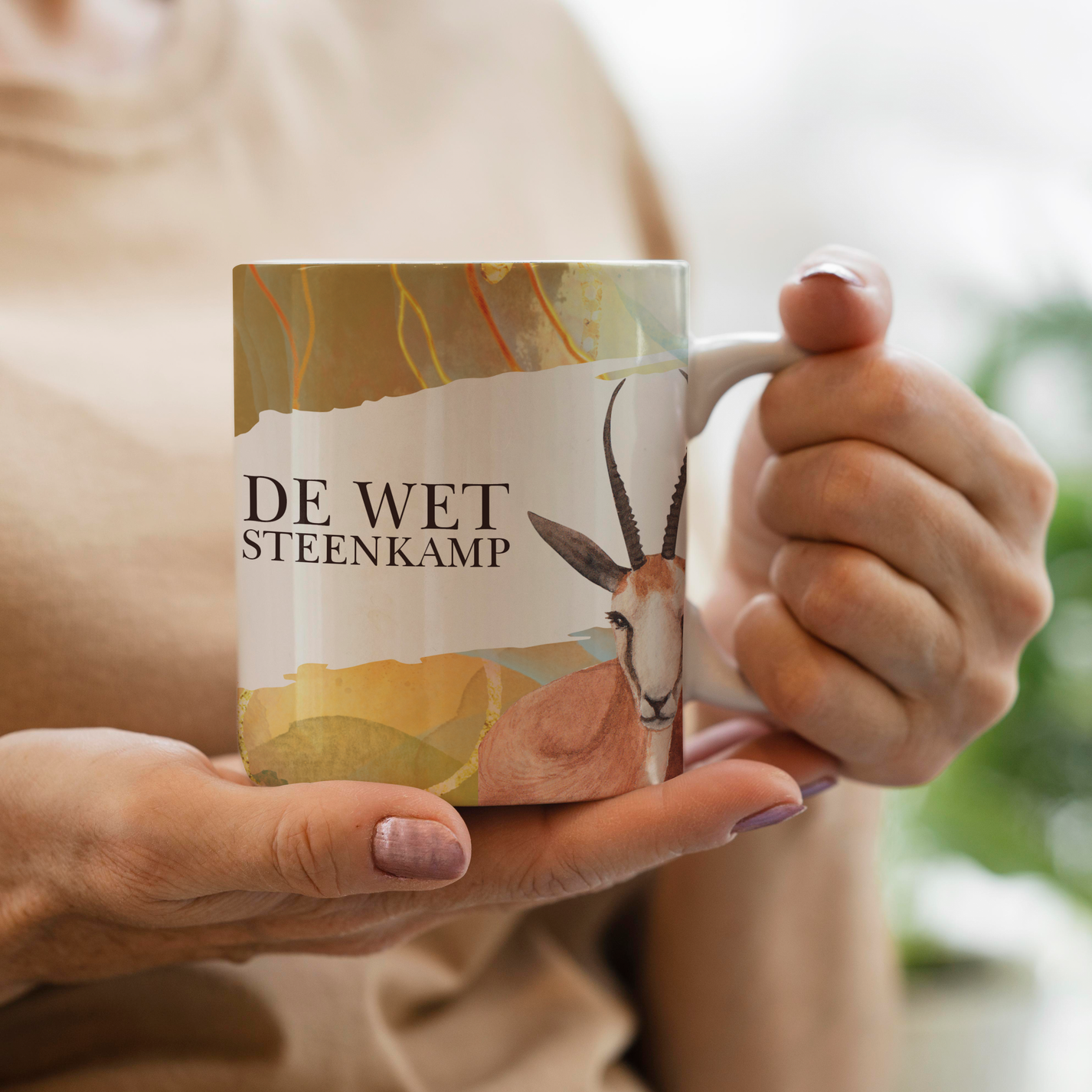 SPRINGBOK MUG – Lady Lea's Creative Company